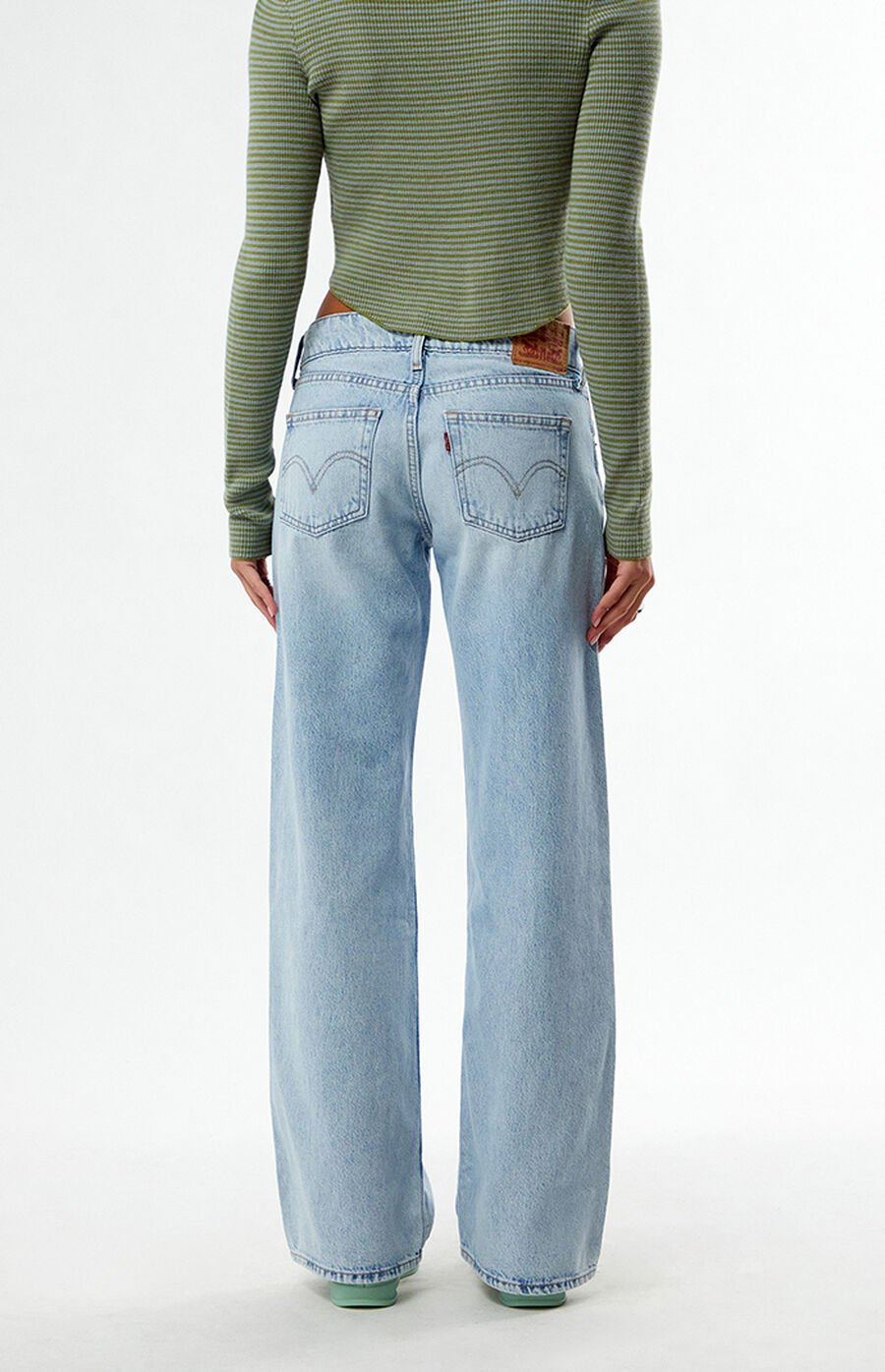 Levi's Abraided Art Superlow Loose Jeans | PacSun