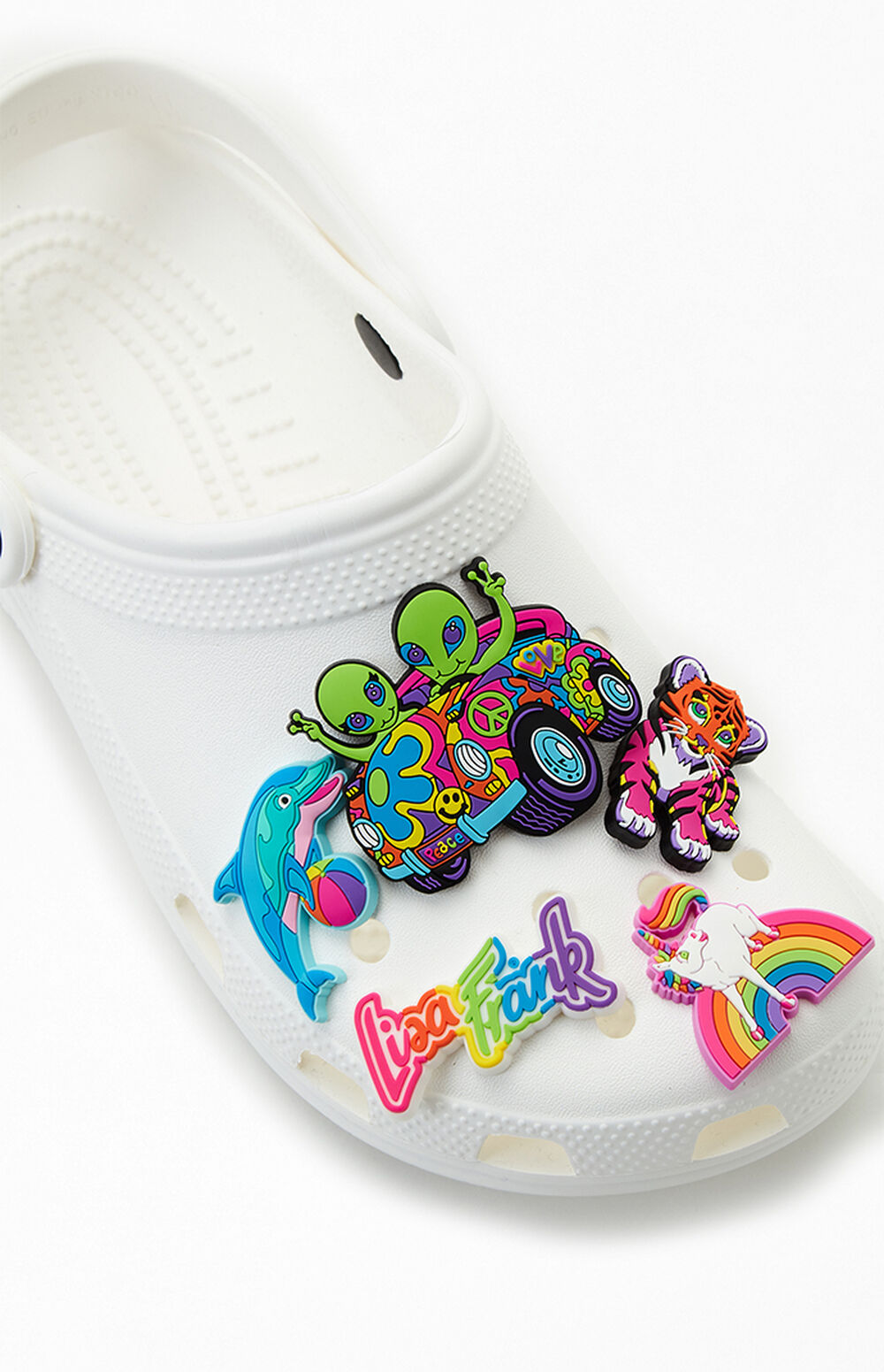 Crocs x Lisa Frank 5 Pack Jibbitz Charms | Pacsun
