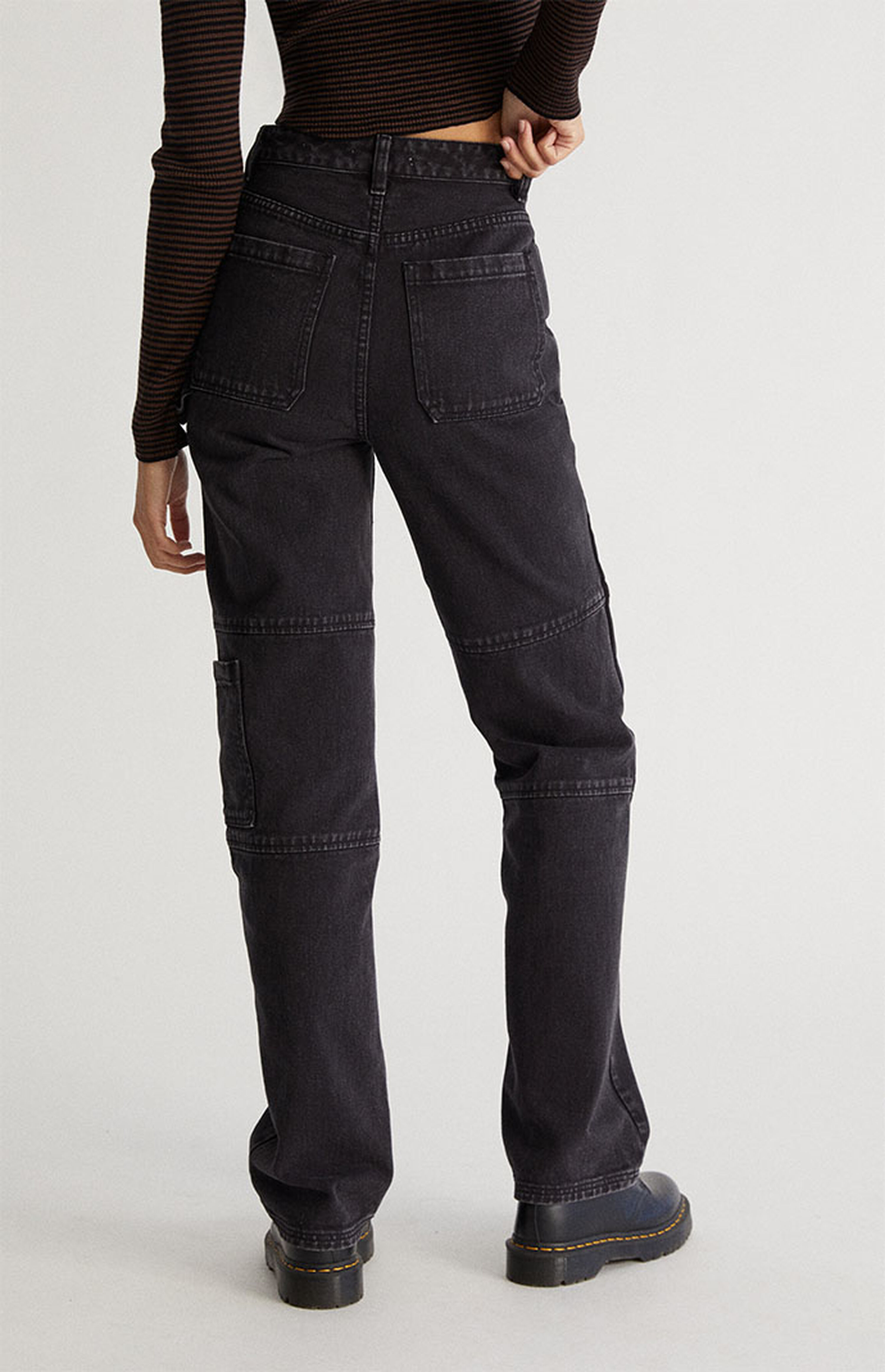 Pacsun Black Boyfriend Utility Pants | PacSun
