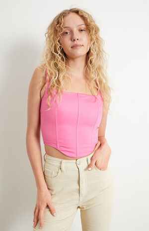 Peppermayo Pastel Skies Bustier Top | PacSun