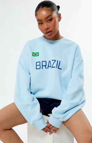 Pacsun Brazil Crew Neck Sweatshirt | PacSun