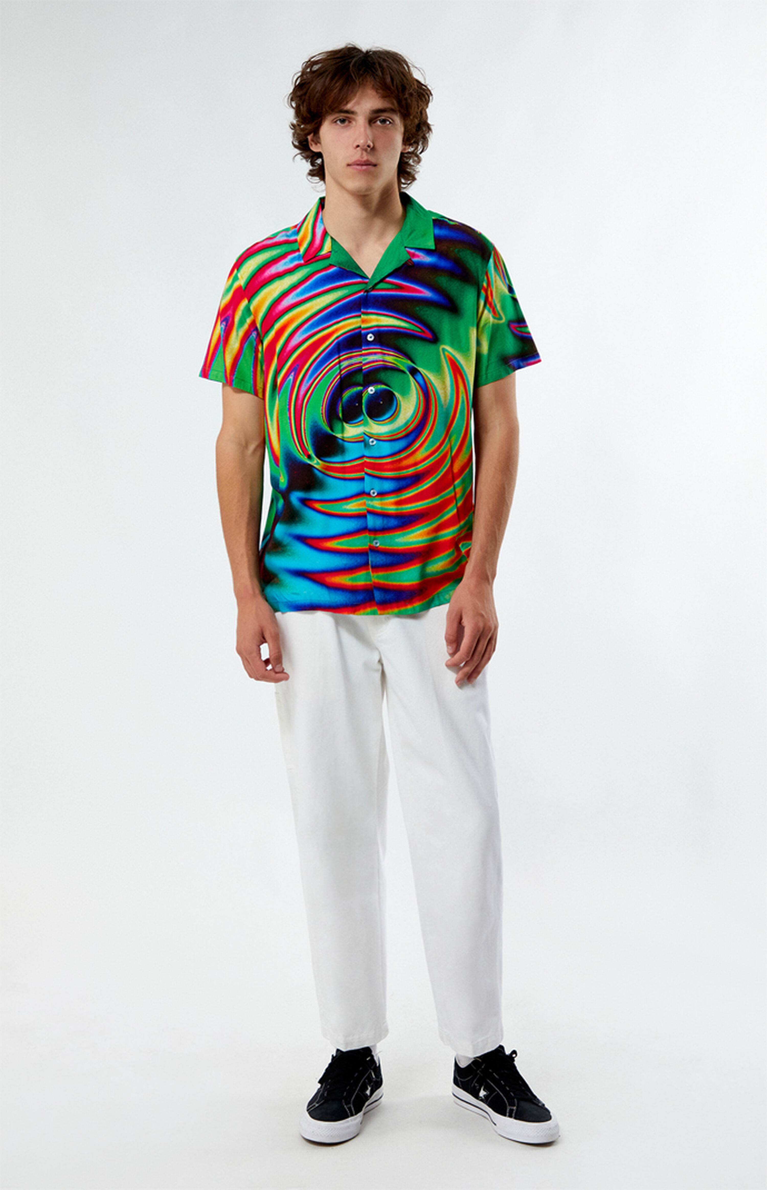 Pacsun Psyche Woven Camp Shirt | Pacsun