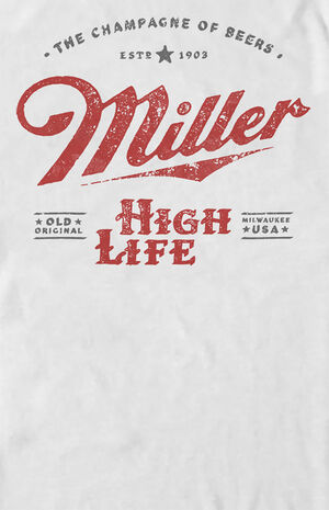 Miller High Life Logo T-Shirt | PacSun