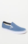 Vans Classic Blue Slip-On Shoes | PacSun