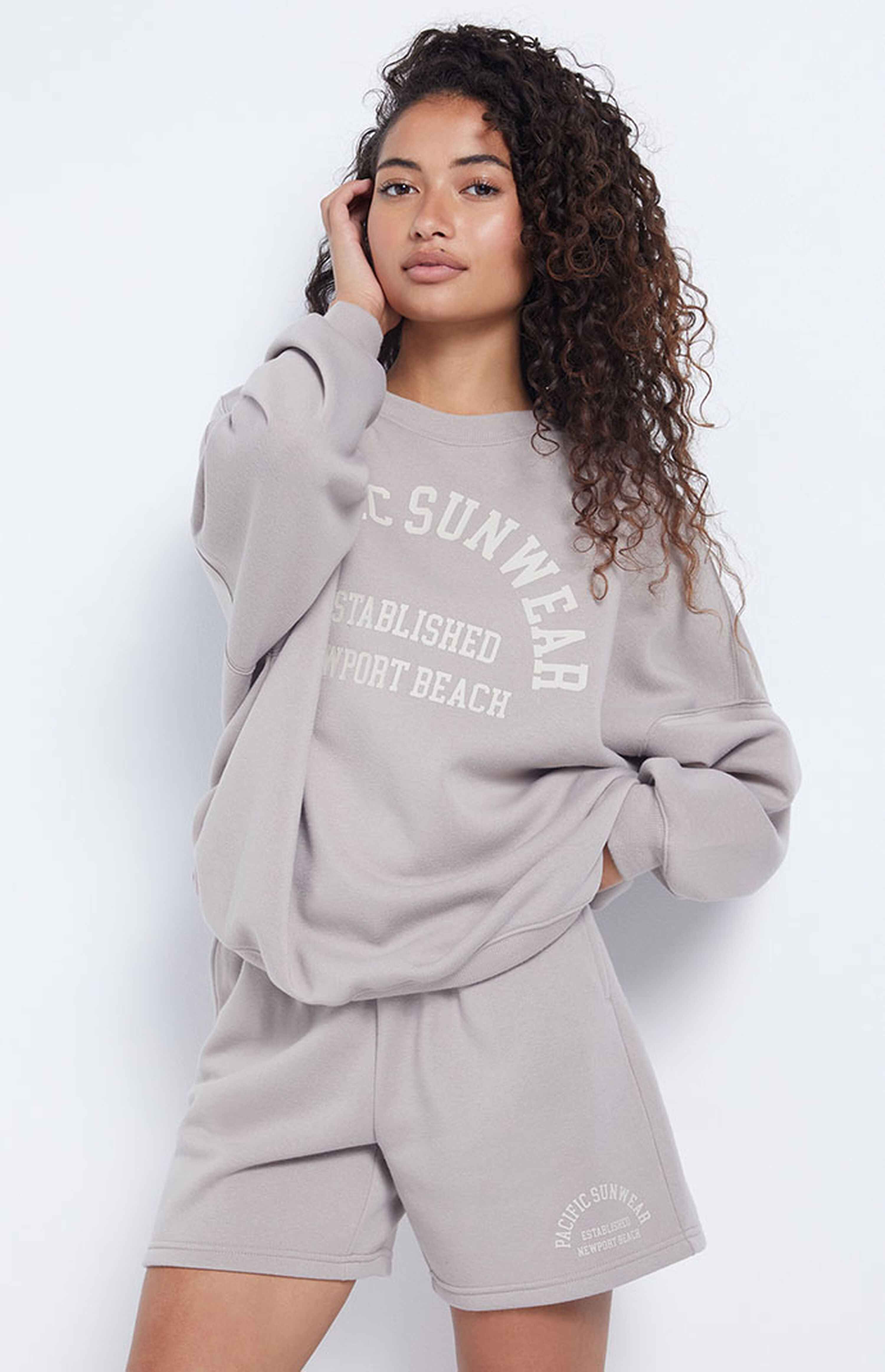 Pacsun Newport Beach Crew Neck Sweatshirt | PacSun