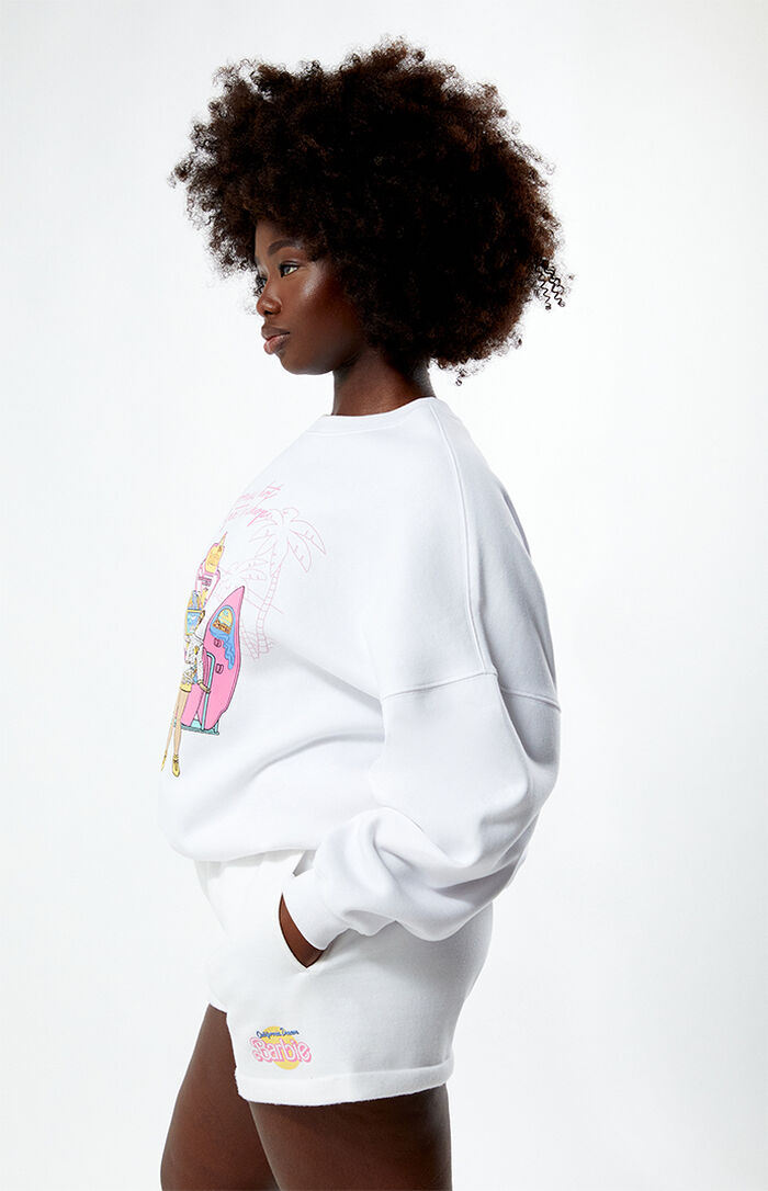 Barbie California Dream Sweat Shorts | Pacsun