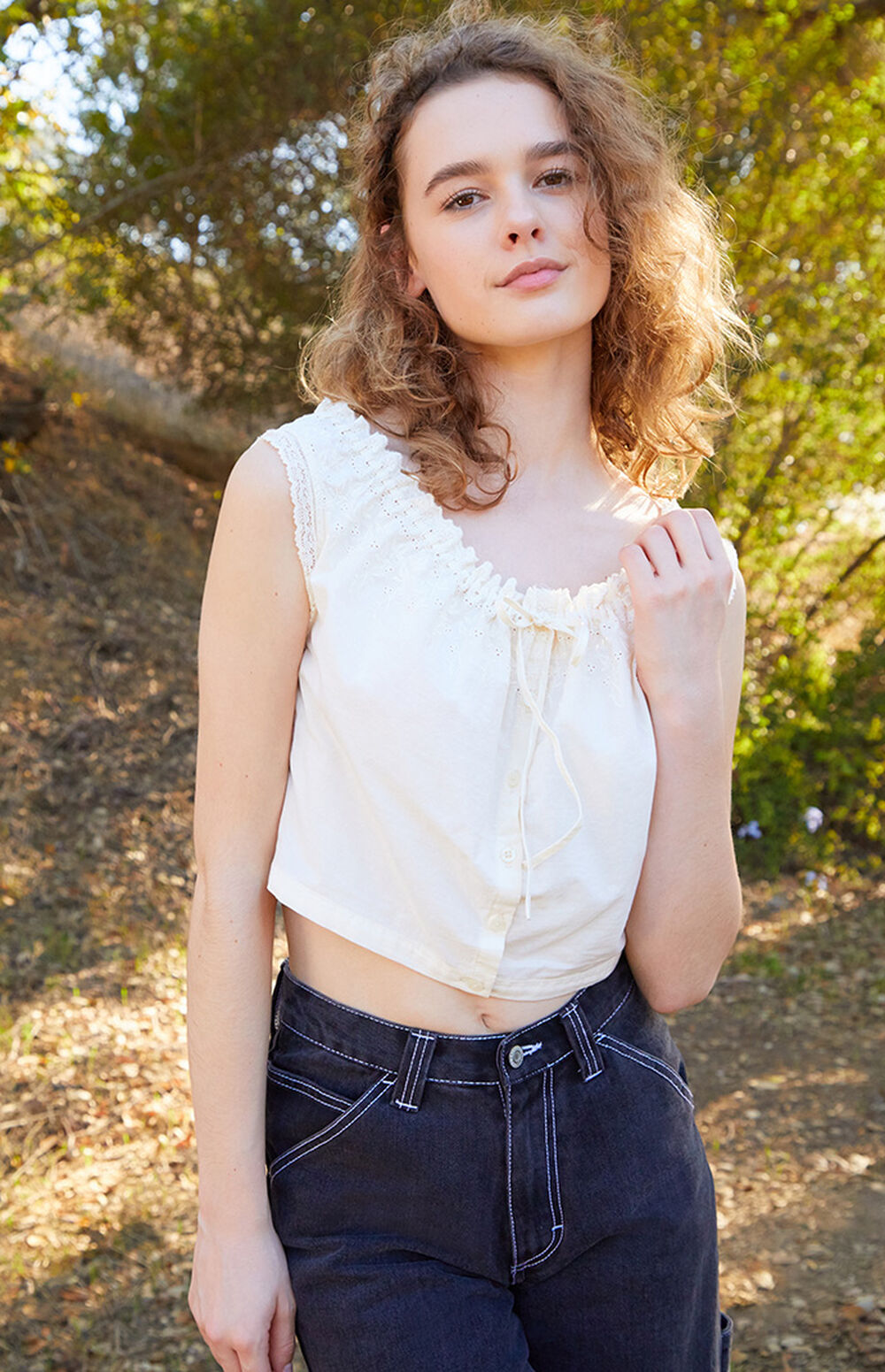 John Galt Button Down Top | PacSun