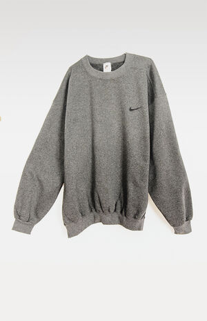 GOAT Vintage Upcycled Gray Nike Crew Neck Sweatshirt | PacSun