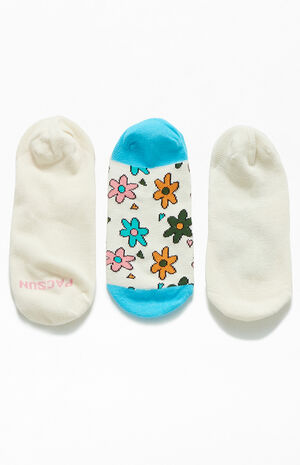 Pacsun 3 Pack Good Vibes Socks | Pacsun