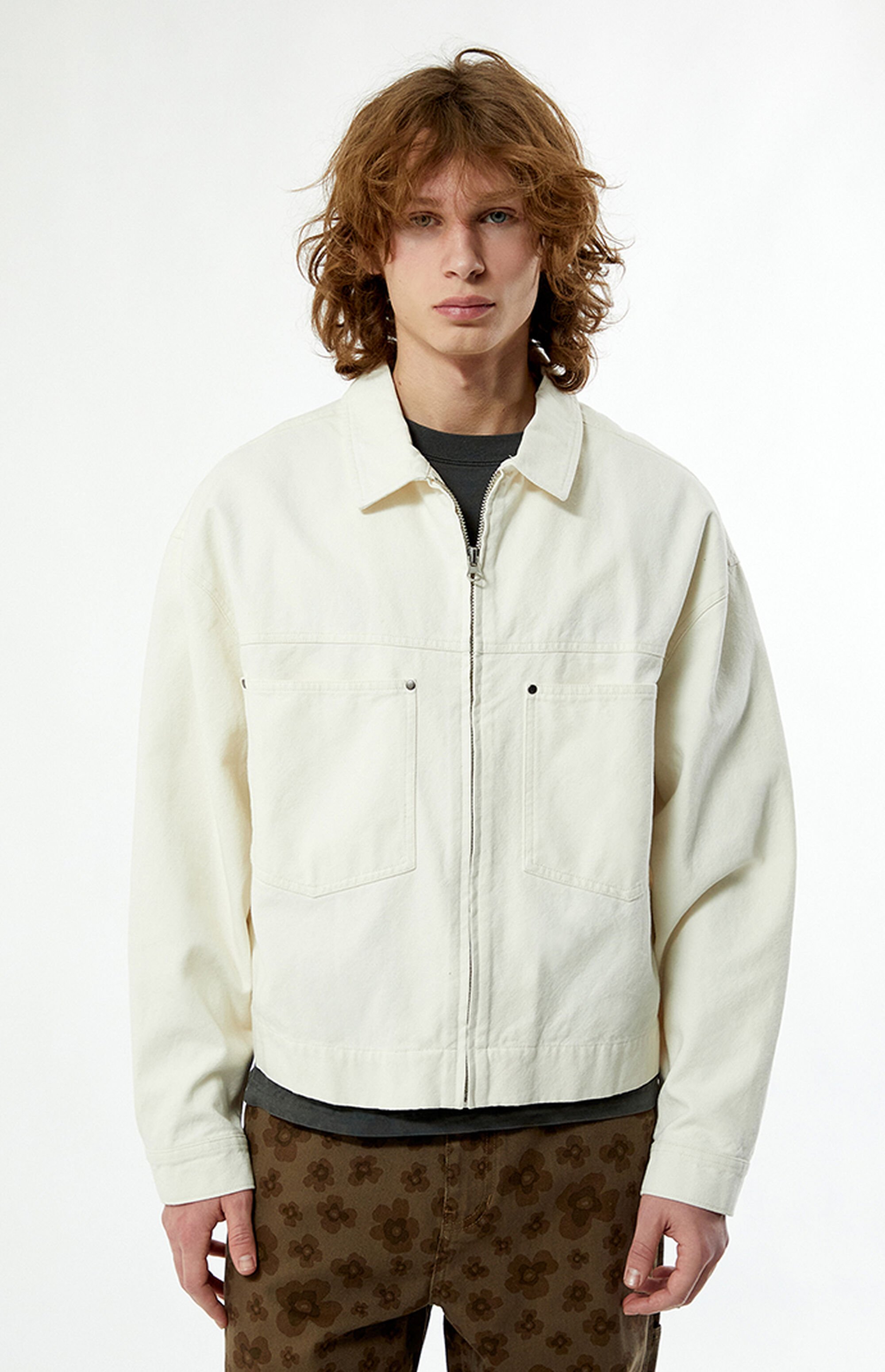 Pacsun Cream Billie Gas Jacket | PacSun