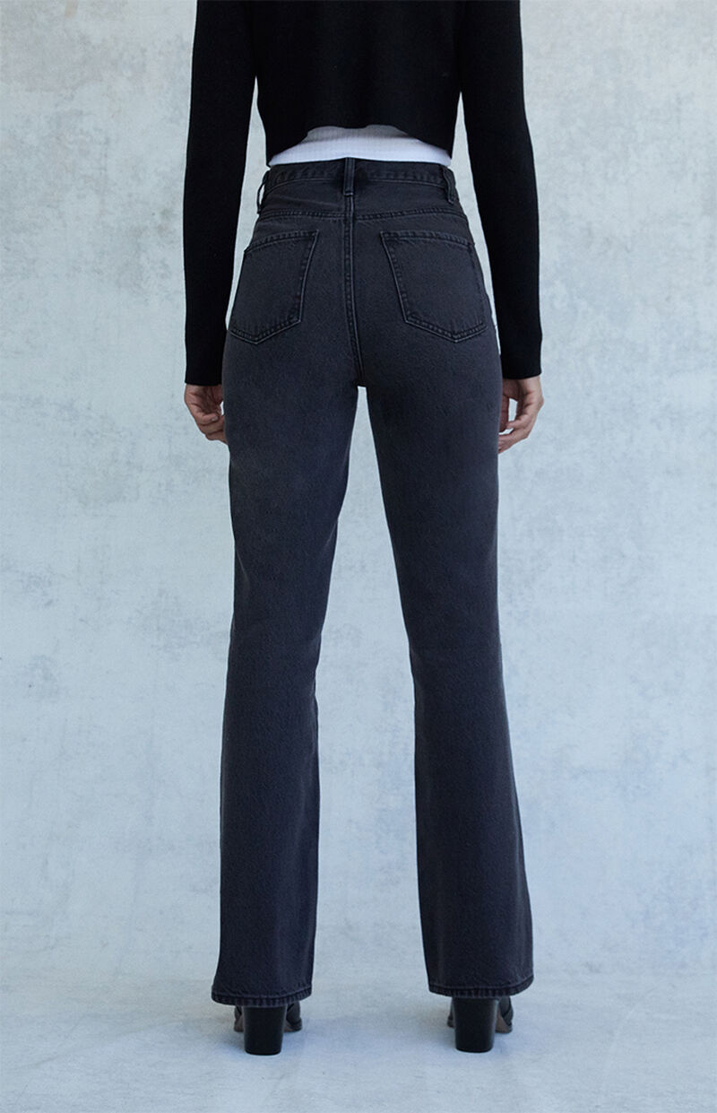 Pacsun Eco Faded Black High Waisted Bootcut Jeans | PacSun