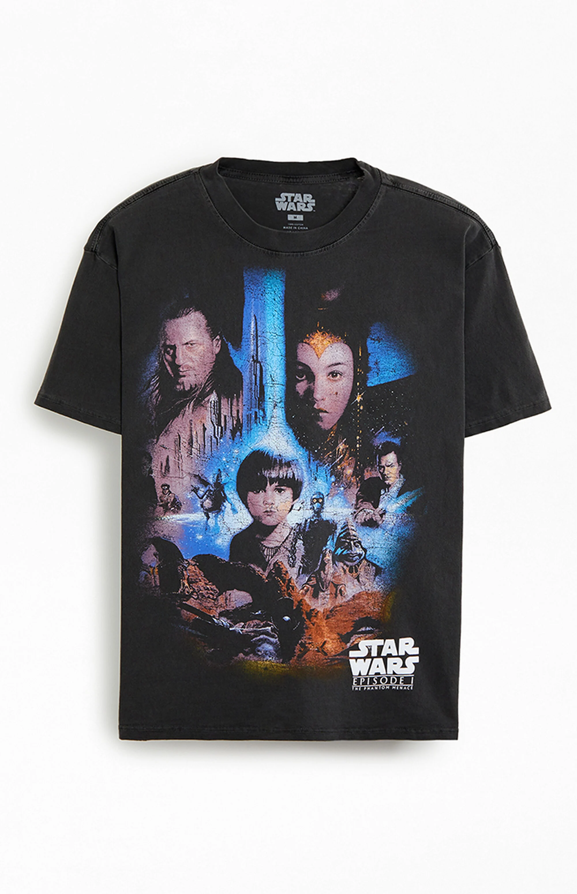 Star Wars Episode 1 Phantom Of The Menace Oversized T-Shirt | Pacsun