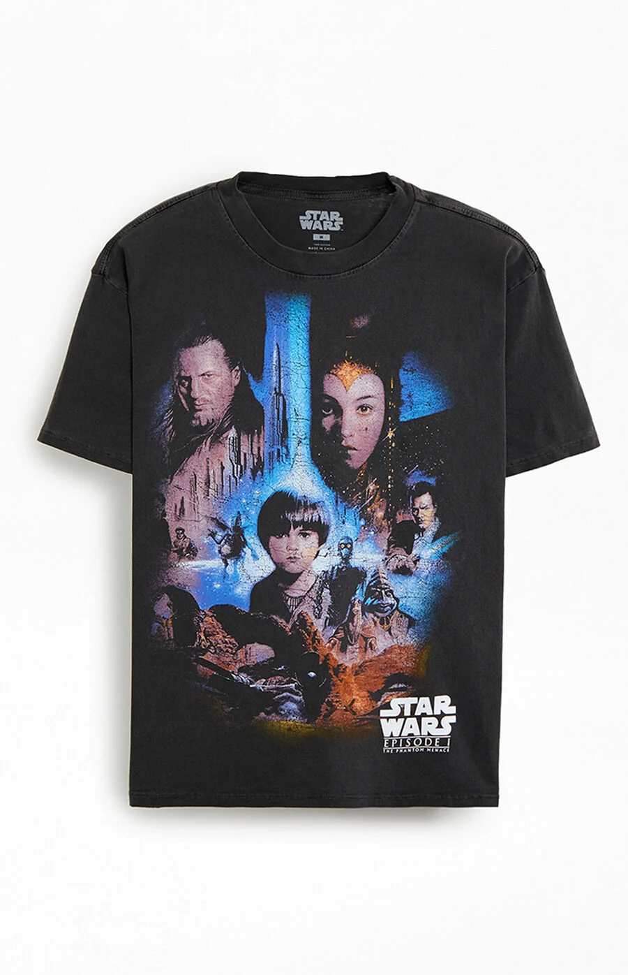 Star Wars Episode 1 Phantom Of The Menace Oversized T-Shirt | Pacsun