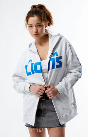 WILD COLLECTIVE NFL Wild Collective x PacSun Detroit Lions Zip Up ...