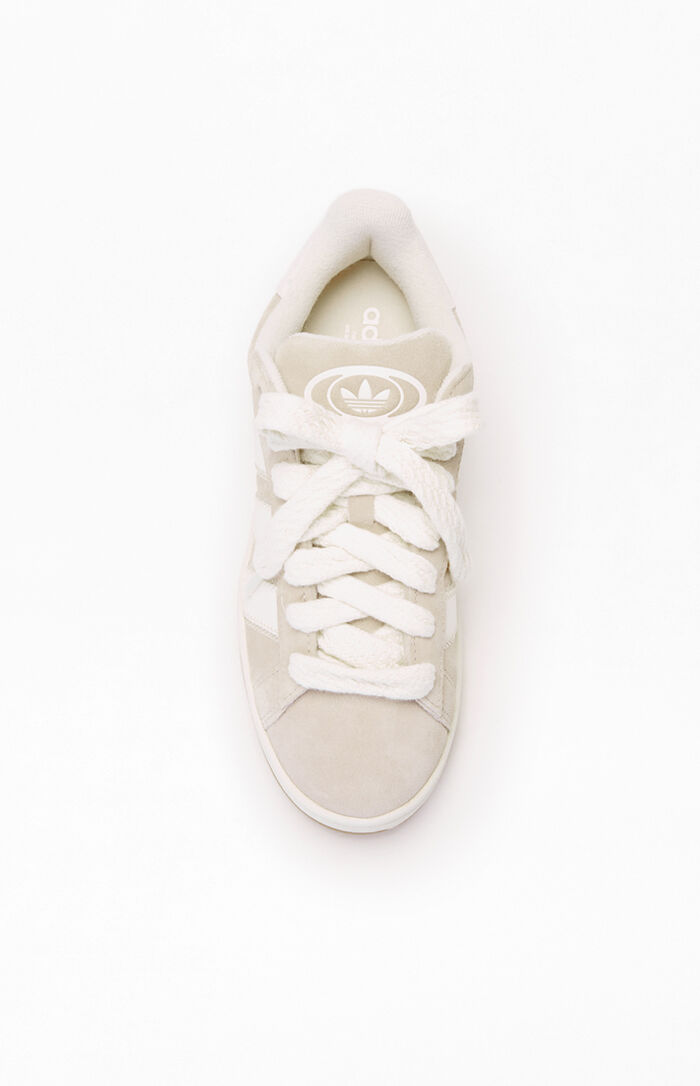 adidas Women's Tan & White Campus 00s Sneakers | Pacsun