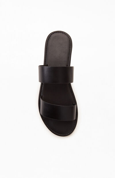 Pacsun Women's Pu Double Strap Sandals | PacSun