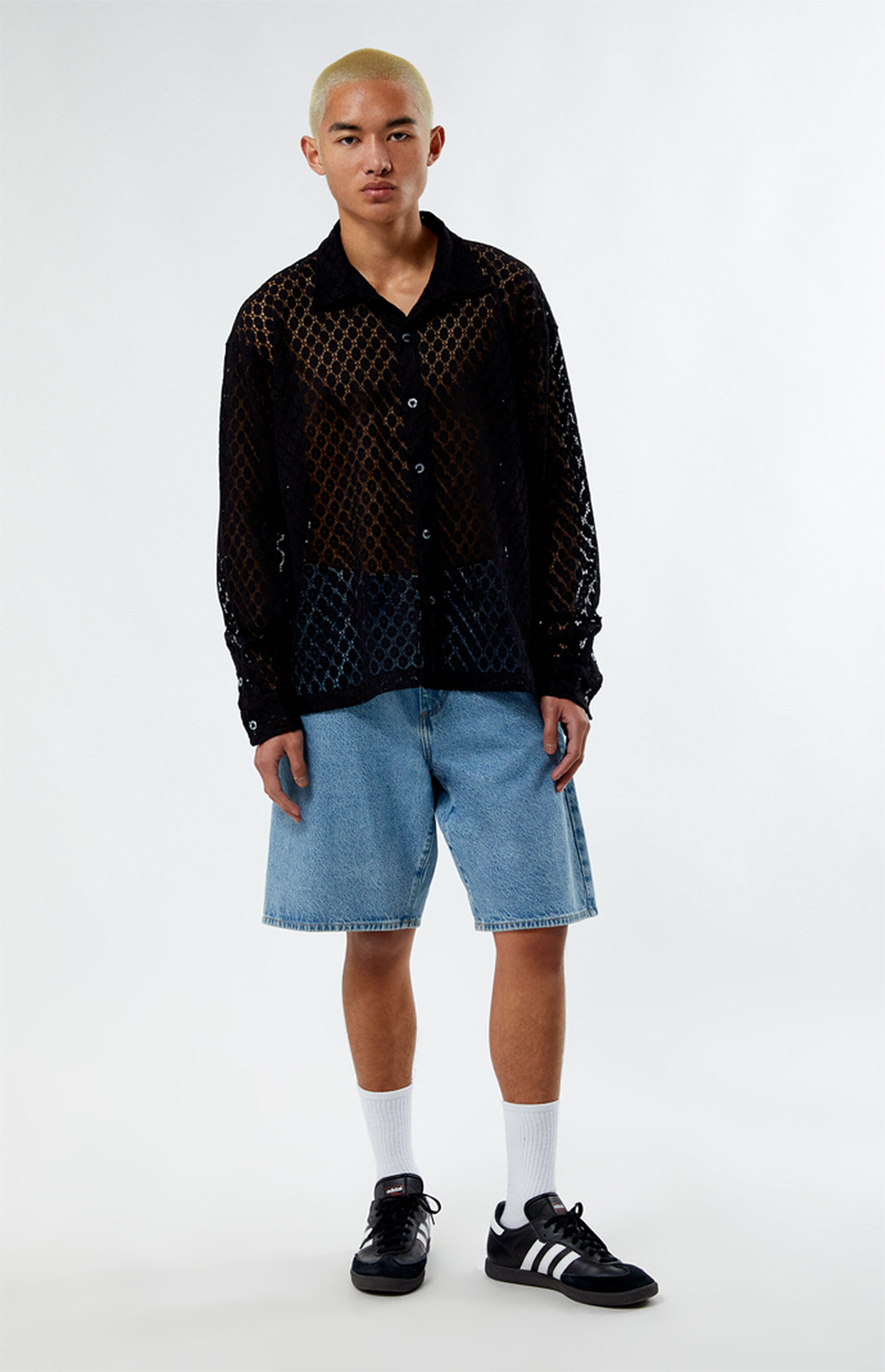 Pacsun Lace Long Sleeve Shirt | PacSun