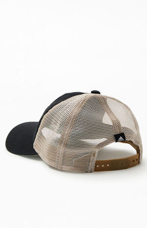 adidas Black Relaxed Mesh Snapback Hat | PacSun