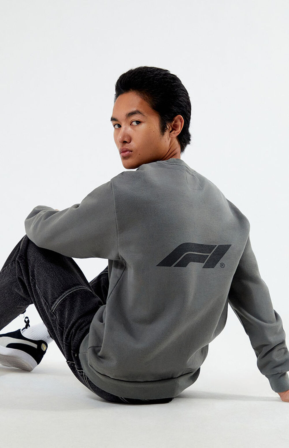 Formula 1 x PacSun Logo Crew Neck Sweatshirt | Pacsun