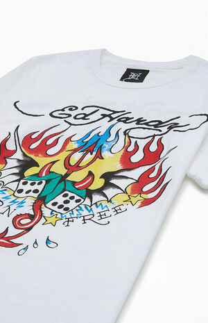 Ed Hardy Flying Dice T-Shirt | PacSun