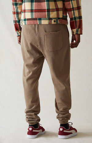 Pacsun Washed Tan Sweatpants | PacSun