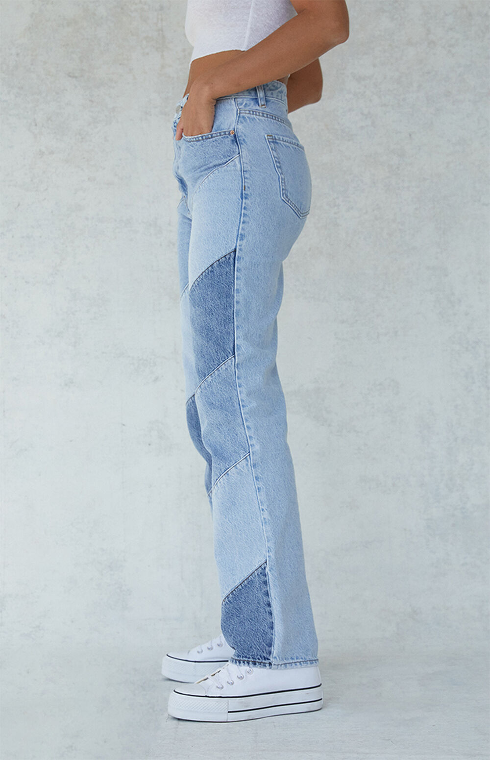 Pacsun Eco Diagonal Seam '90s Boyfriend Jeans | PacSun