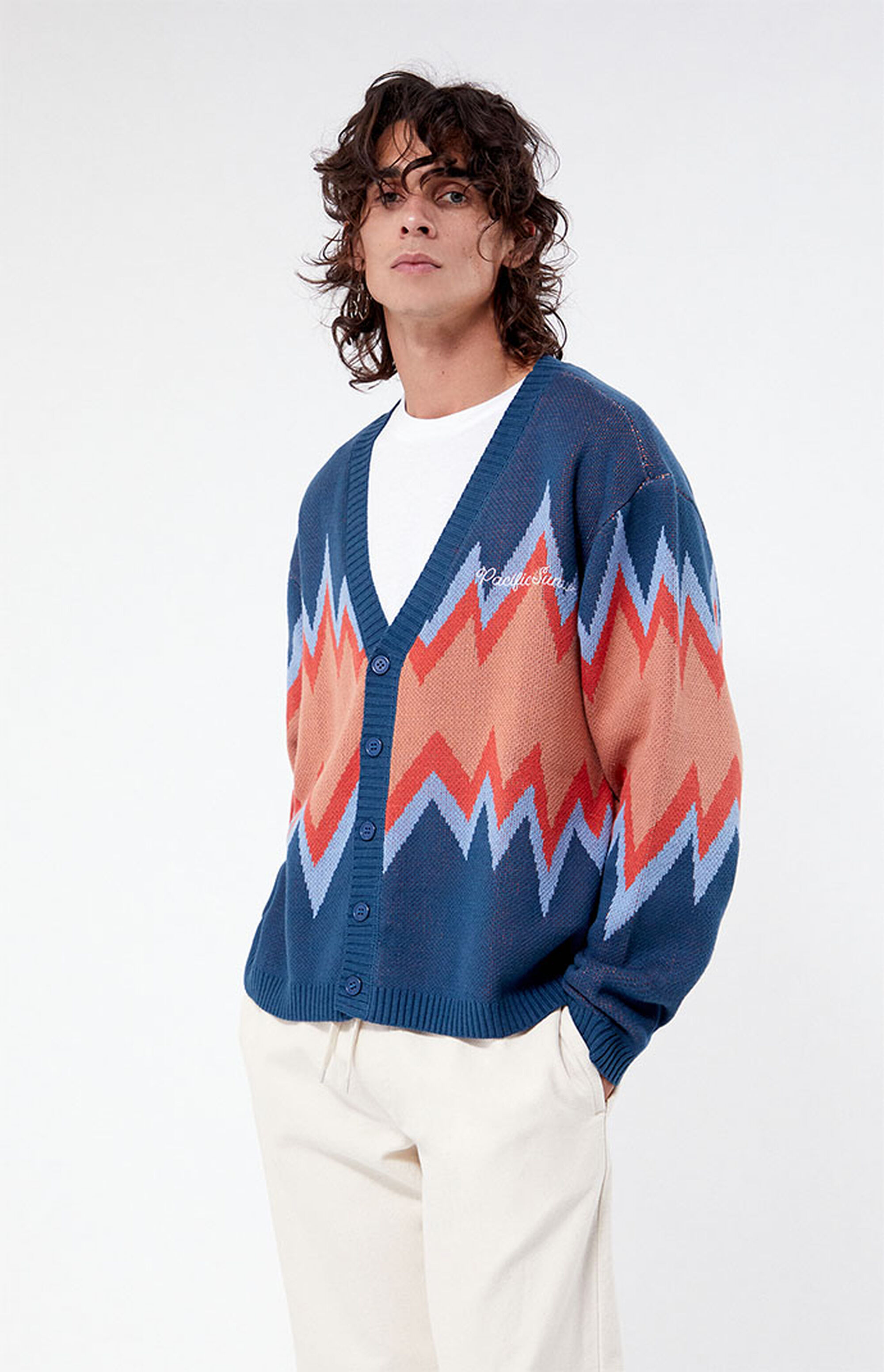 PacSun Pacific Sunwear Pattern Cardigan | PacSun