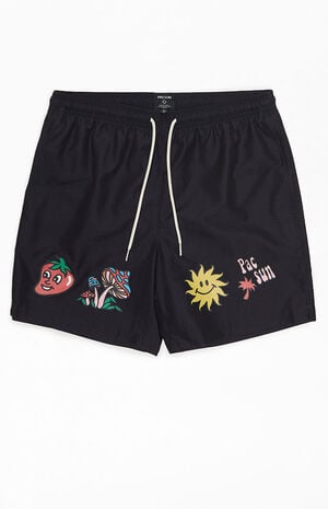 Pacsun Recycled Good Luck 17" Swim Trunks | PacSun
