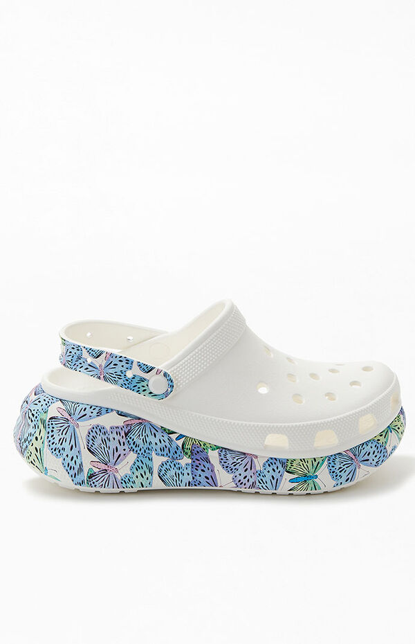 Crocs Classic Crush Butterfly Clogs | Pacsun
