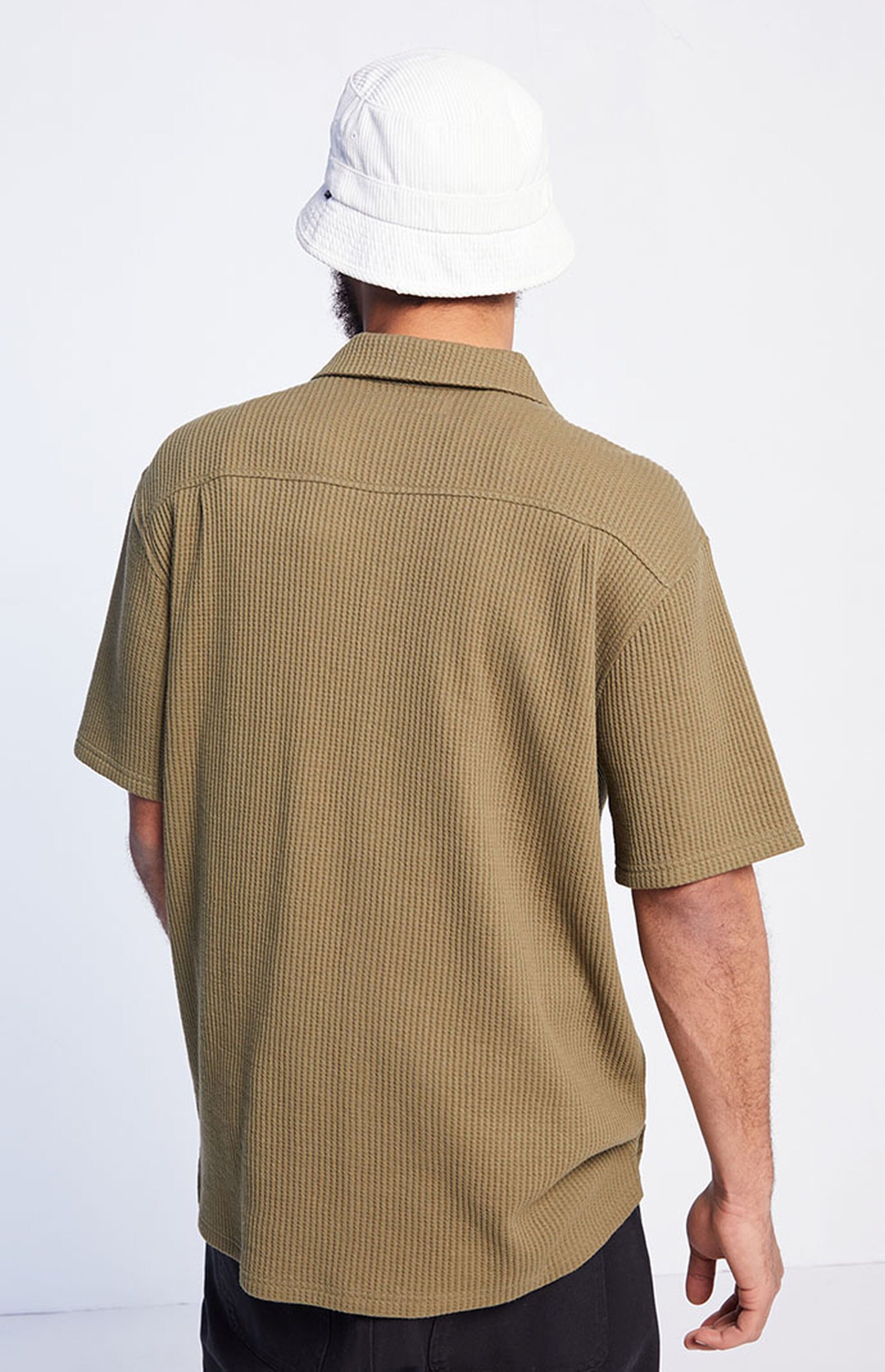 Pacsun Waffle Knit Resort Shirt | PacSun