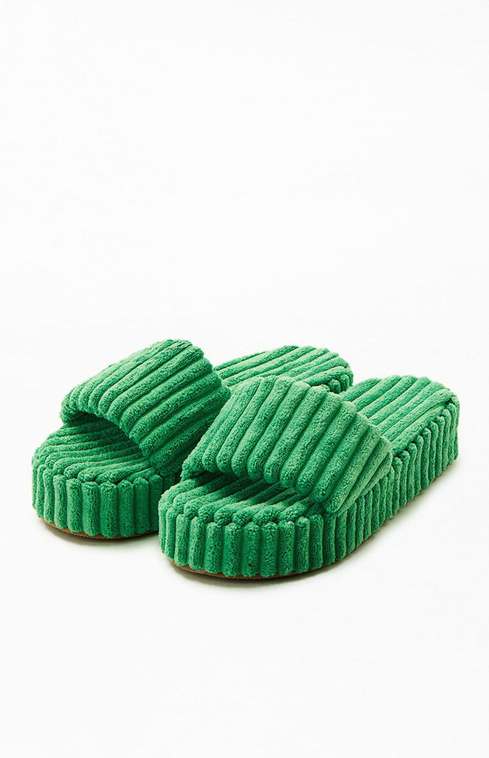Daisy Street Women's Towel Platform Slide Sandals | Pacsun