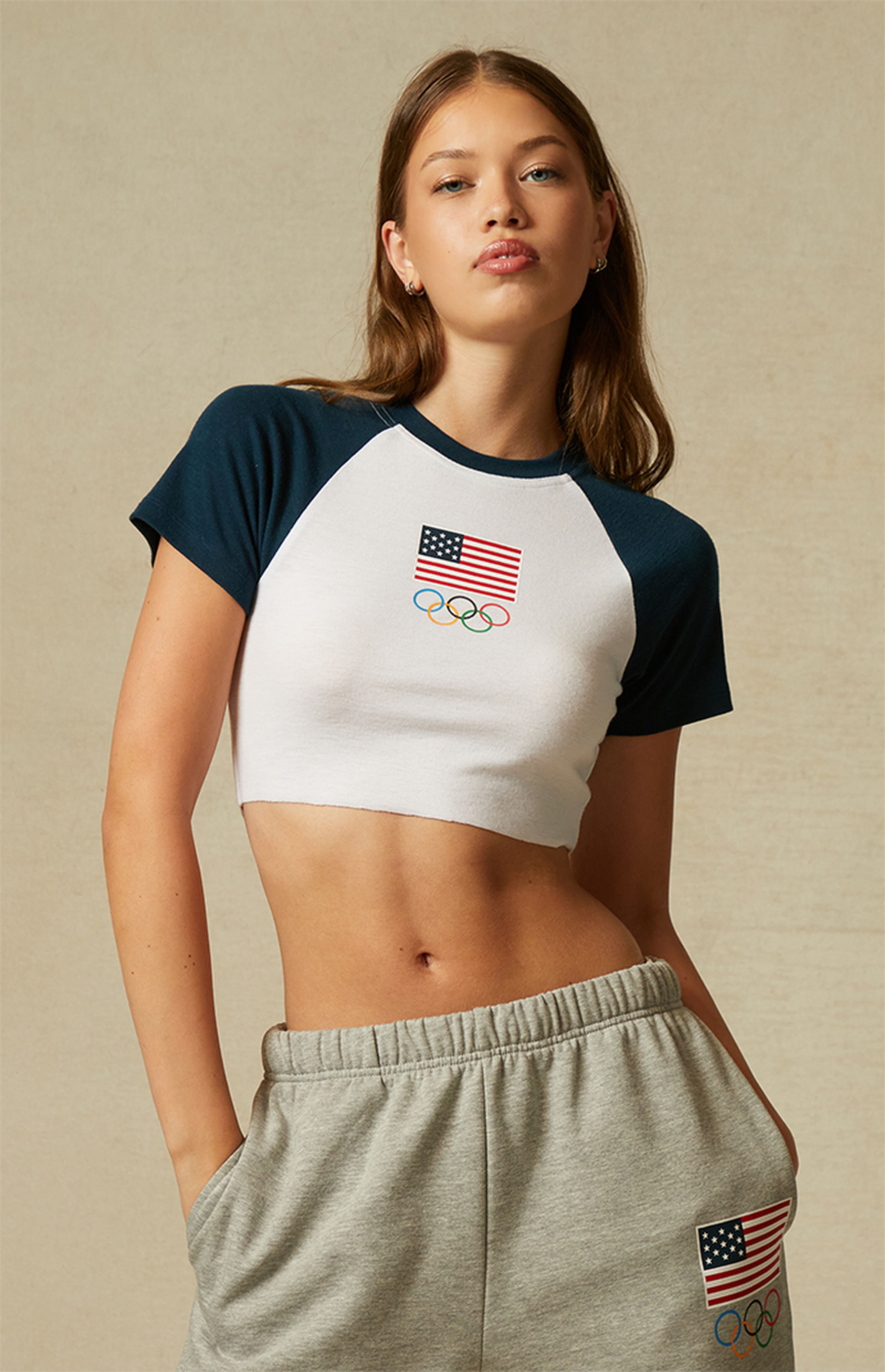 Olympics Team USA Raglan Baby T-Shirt | Pacsun