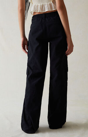 Pacsun Low Rise Cargo Puddle Pants | PacSun