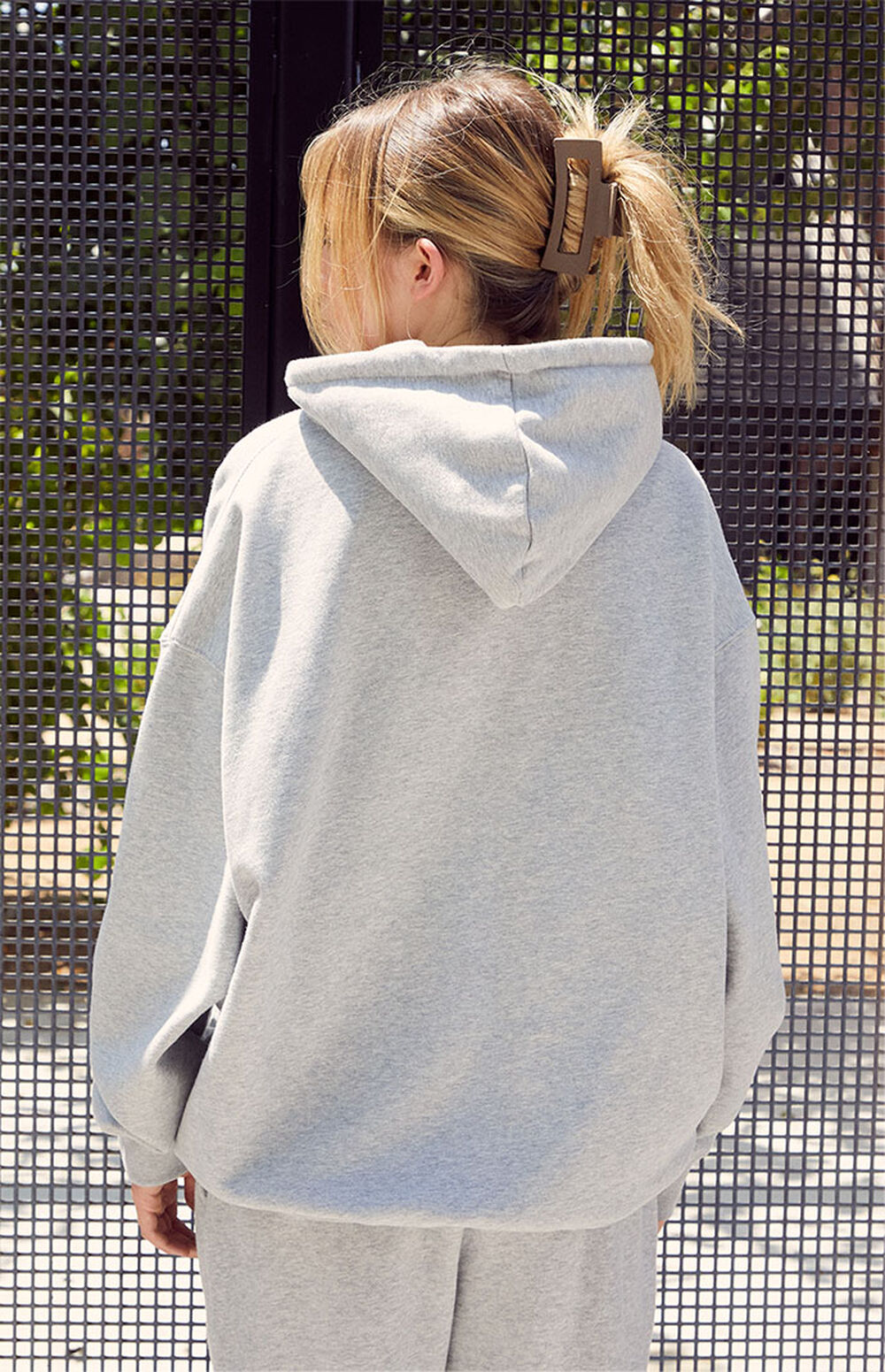 John Galt Heather Grey Full Zip Hoodie | PacSun