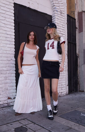 John Galt Hailie 14 Ringer T-Shirt | PacSun