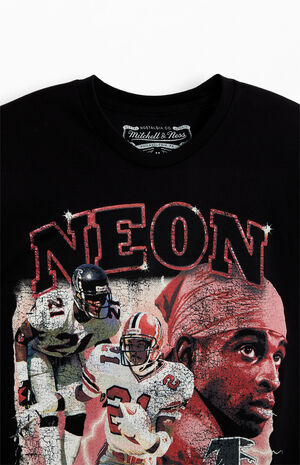Mitchell & Ness Atlanta Falcons Neon Deion Sanders T-Shirt | PacSun