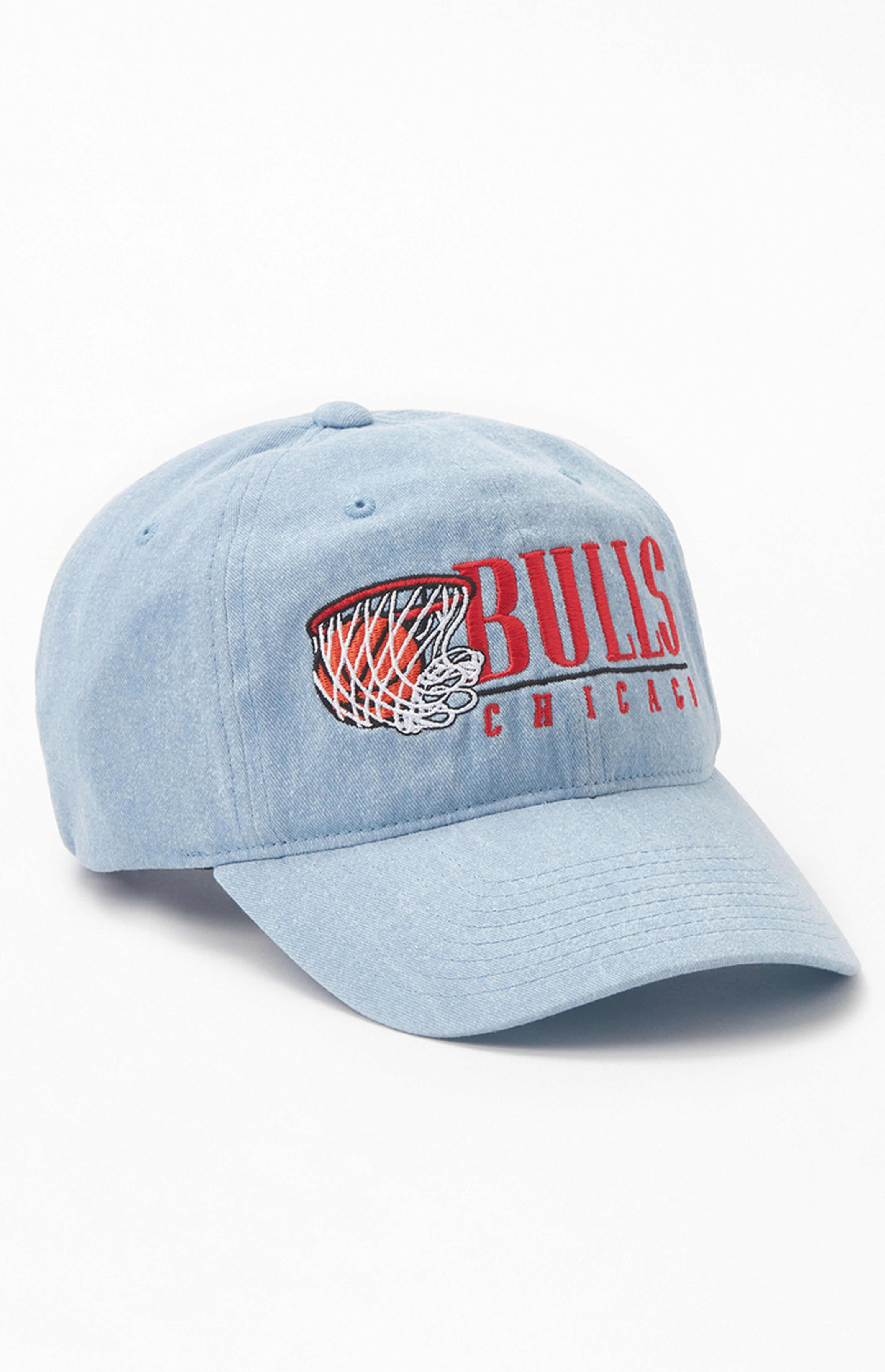 Mitchell & Ness Chicago Bulls Swish Strapback Dad Hat | Pacsun