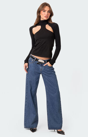 Edikted Turtle Neck Shrug Sweater | PacSun