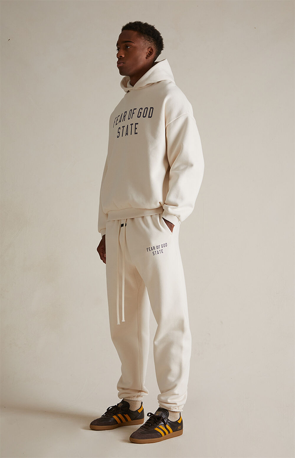 Fear of God ESSENTIALS Shell Fleece Hoodie | Pacsun