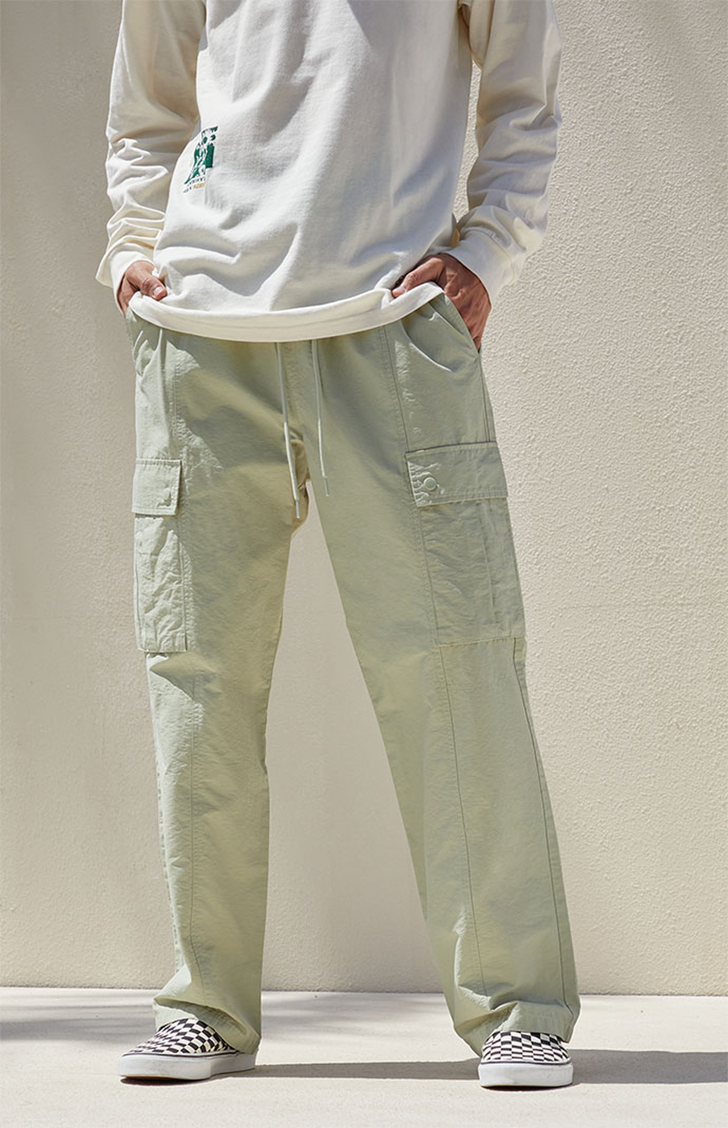 PacSun Green Baggy Cargo Pants | PacSun
