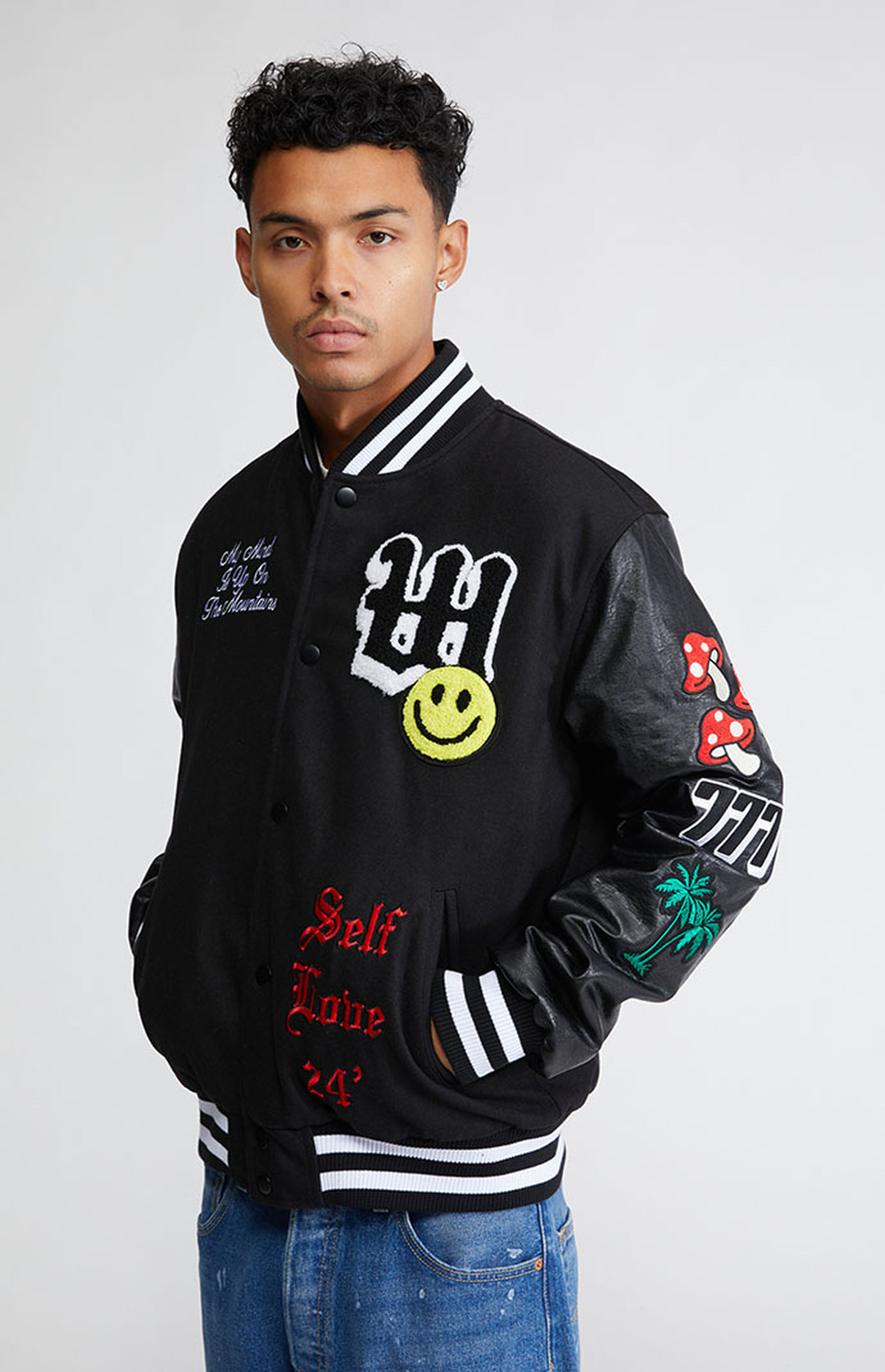 Pacsun Patched Varsity Jacket | PacSun