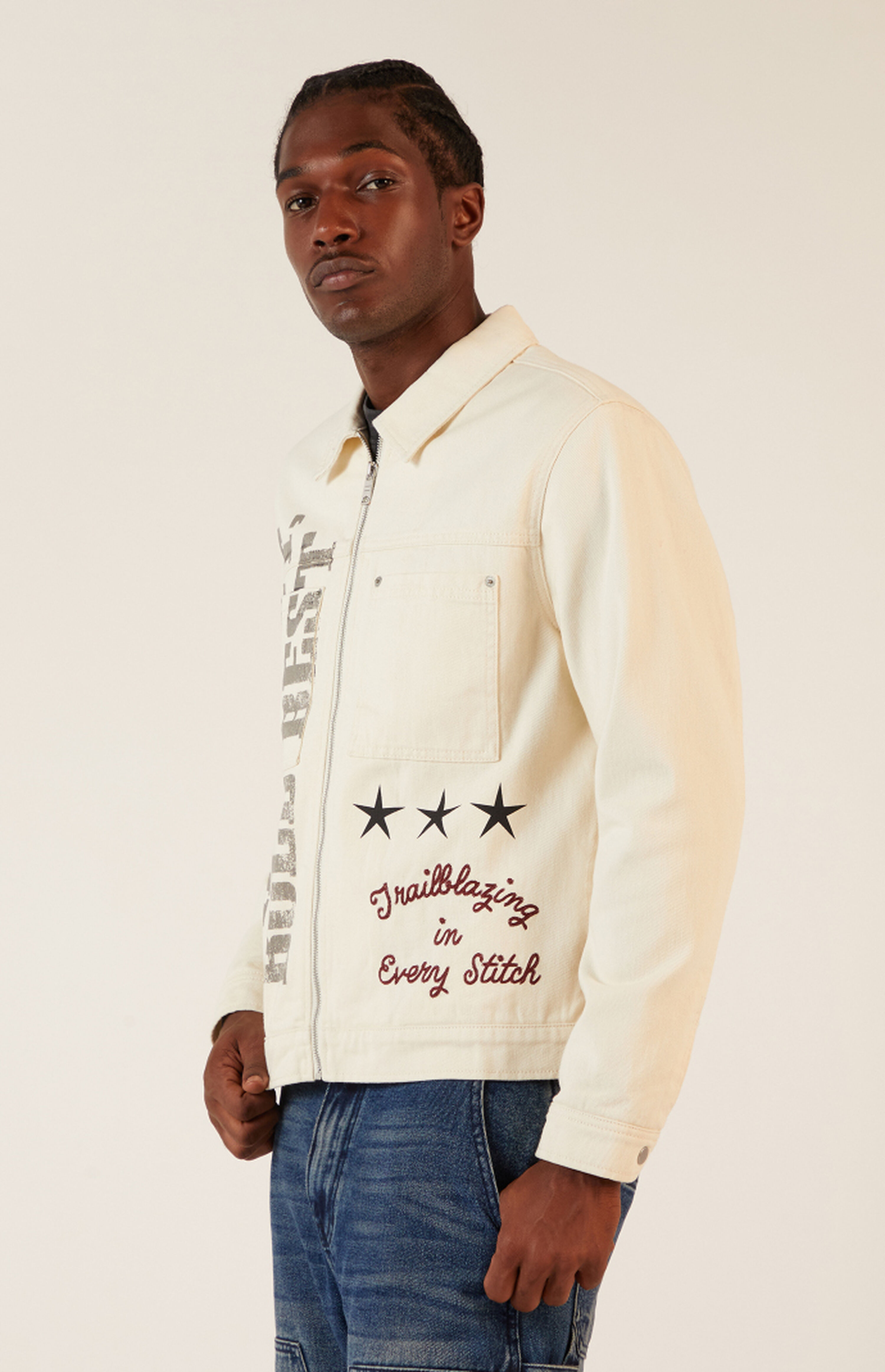 Pacsun Bone California Cowboy Gas Jacket | Pacsun