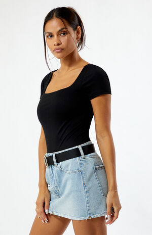 Contour Alex Square Neck Bodysuit | PacSun