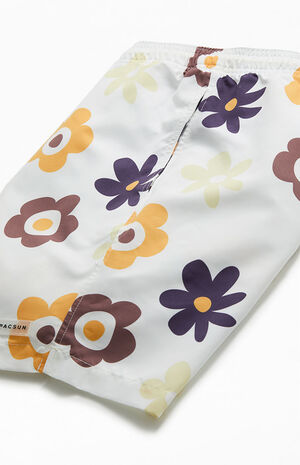 PacSun Multi Floral AOP 17" Swim Trunks | PacSun