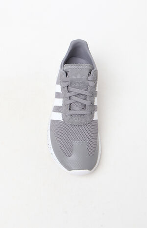 adidas Women's Gray Flashback Runner Sneakers | PacSun | PacSun
