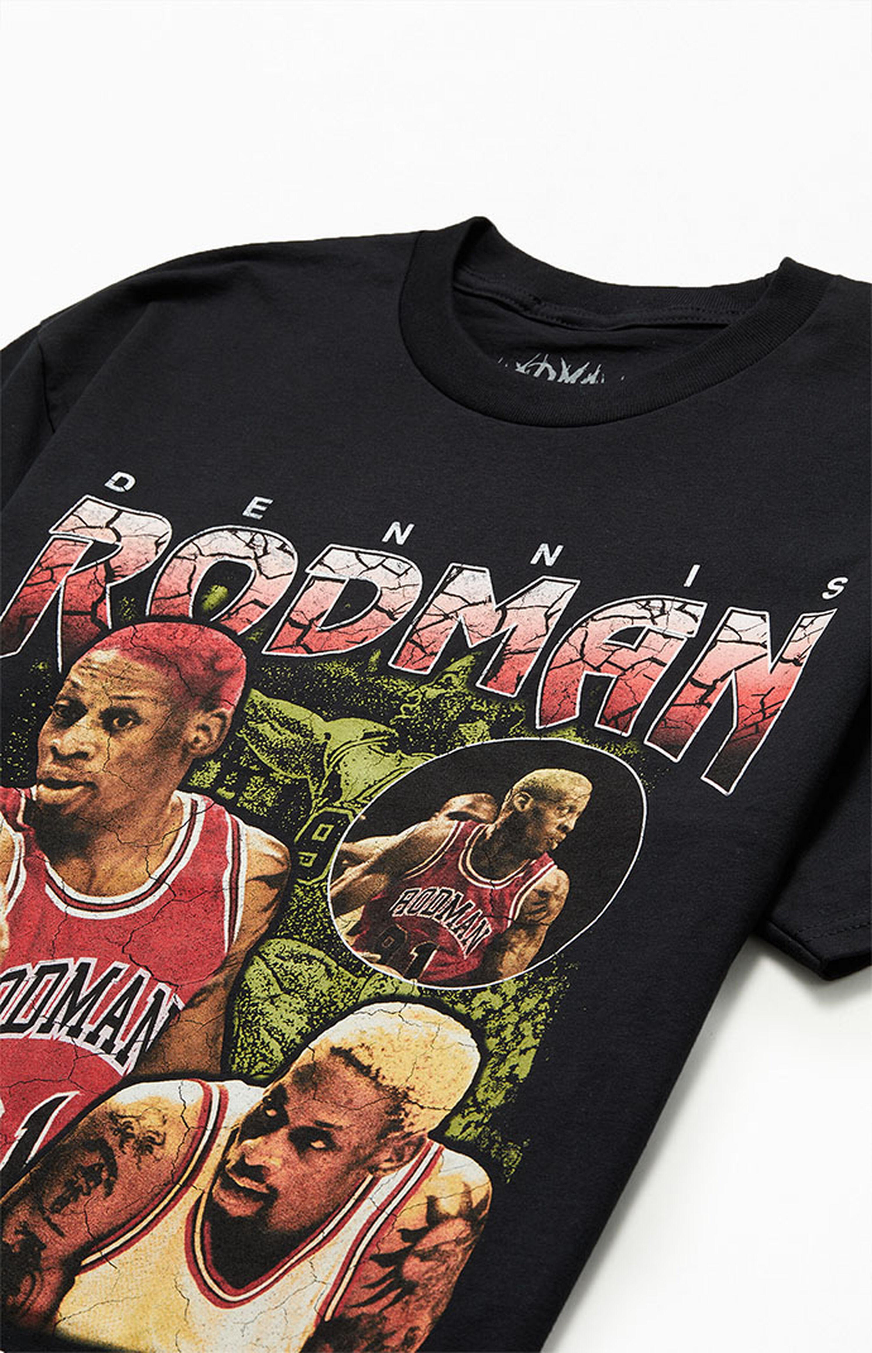 RODMAN BRAND Basketball Collage T-Shirt | PacSun