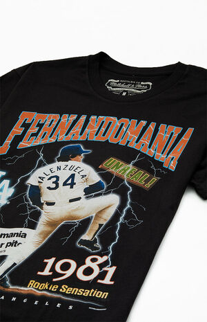 Mitchell & Ness LA Dodgers Fernandomania T-Shirt | PacSun