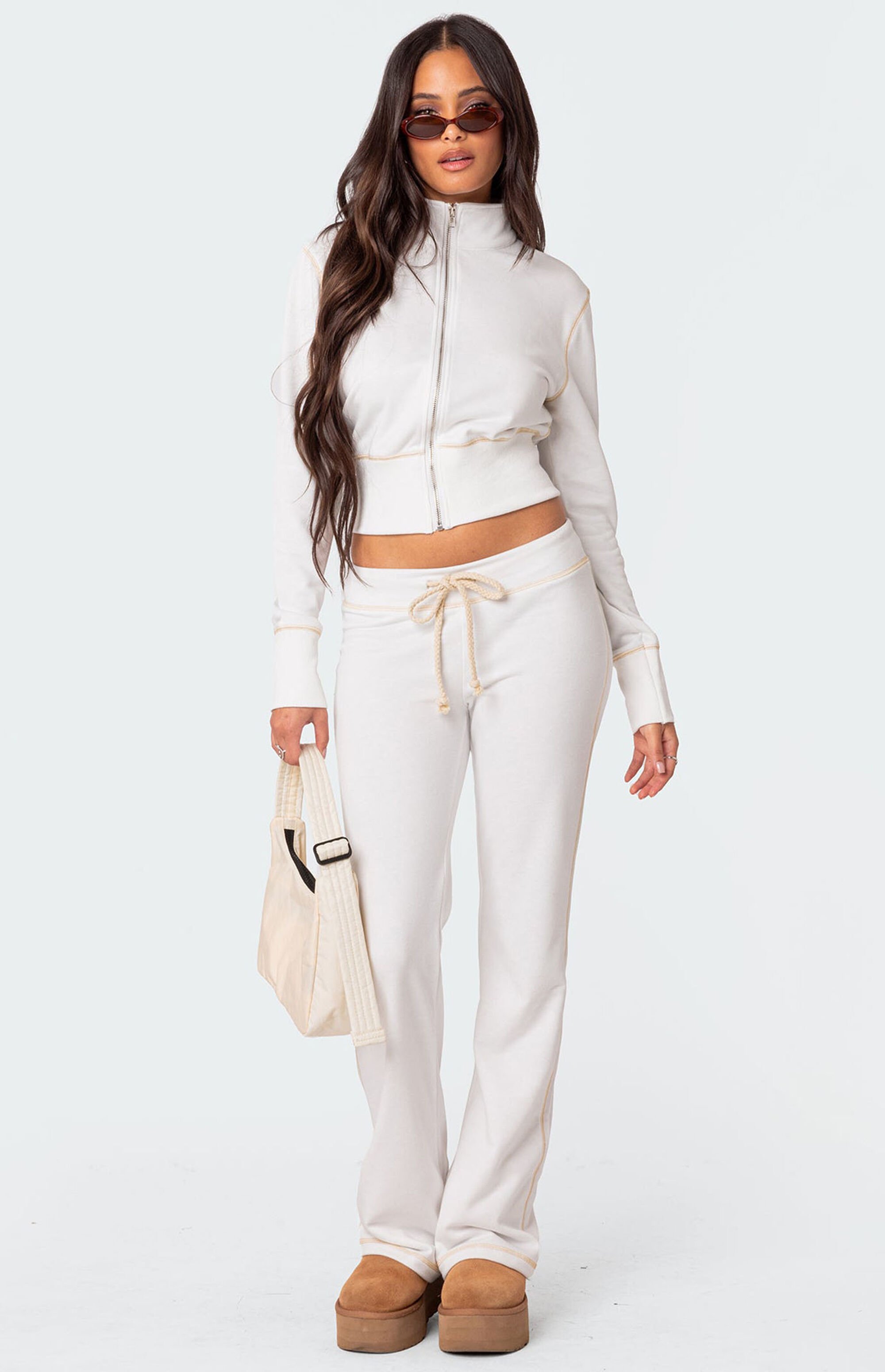 Edikted Alexia Low Rise Sweatpants | PacSun