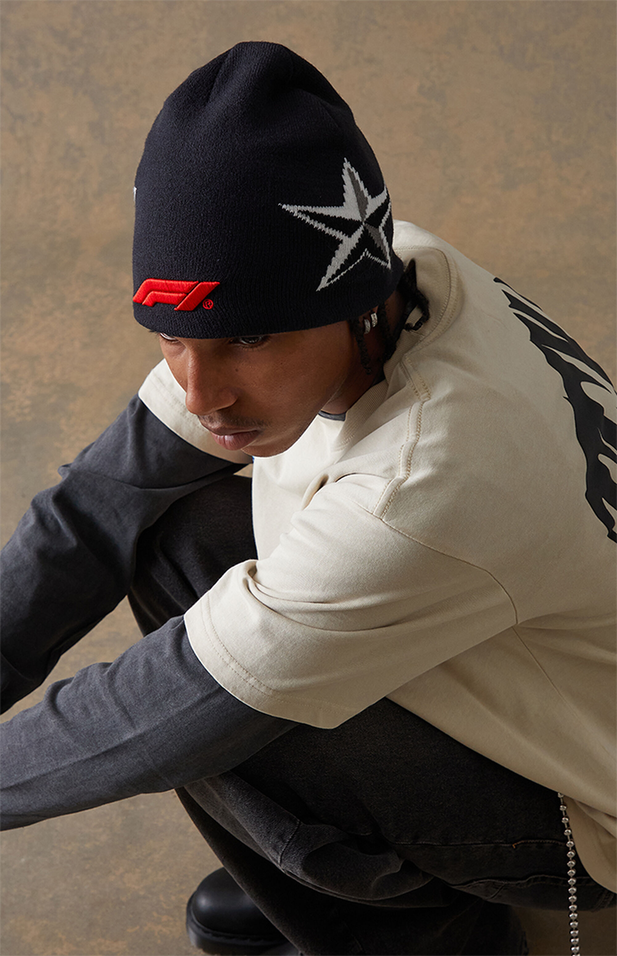 Formula 1 x Pacsun United States Grand Prix 2025 Star Beanie | PacSun
