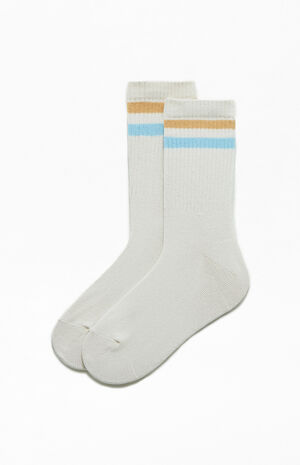 LA Hearts Colored Stripe Crew Socks | PacSun